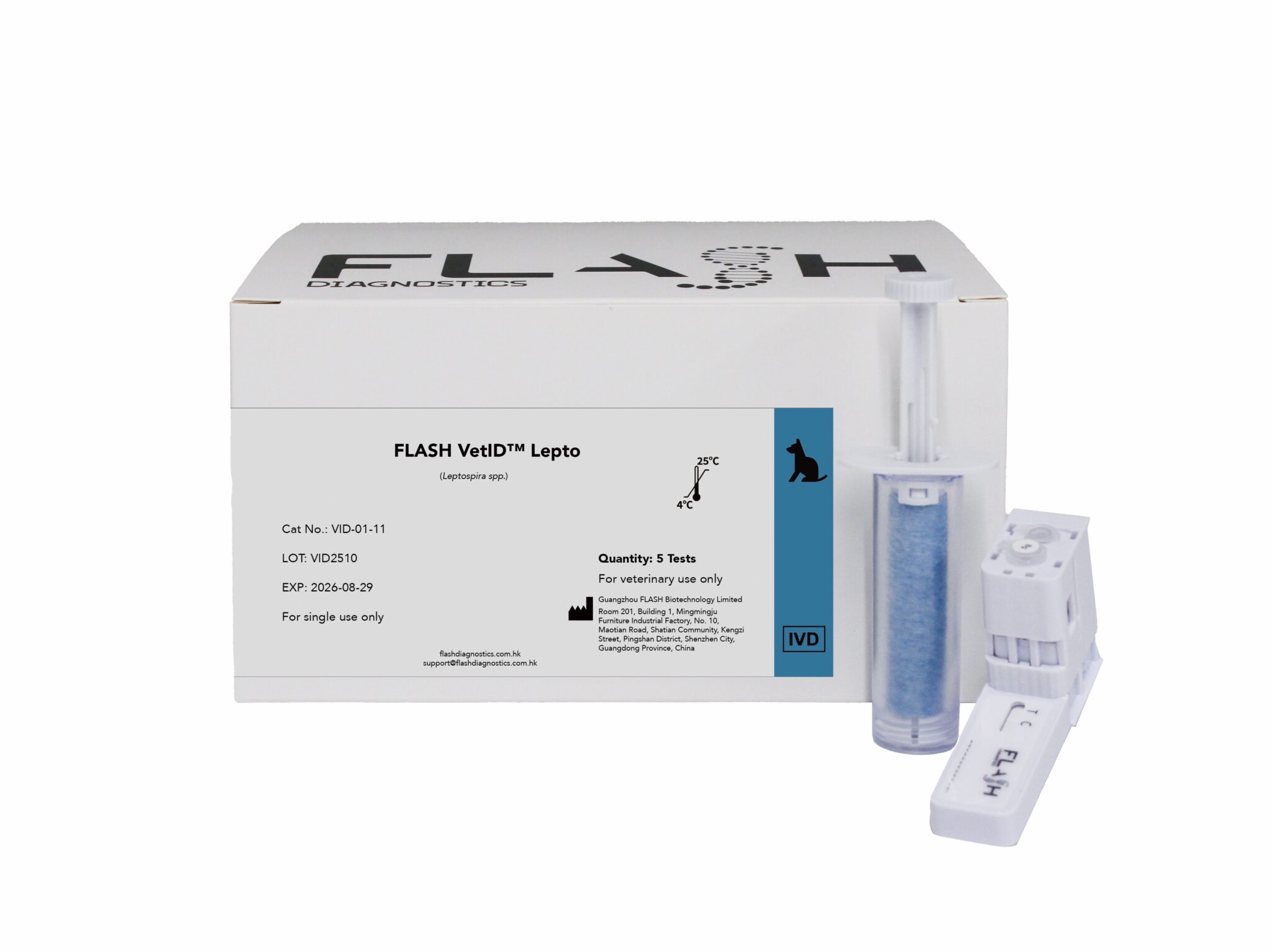 VetID Lepto - FLASH Diagnostics Limited